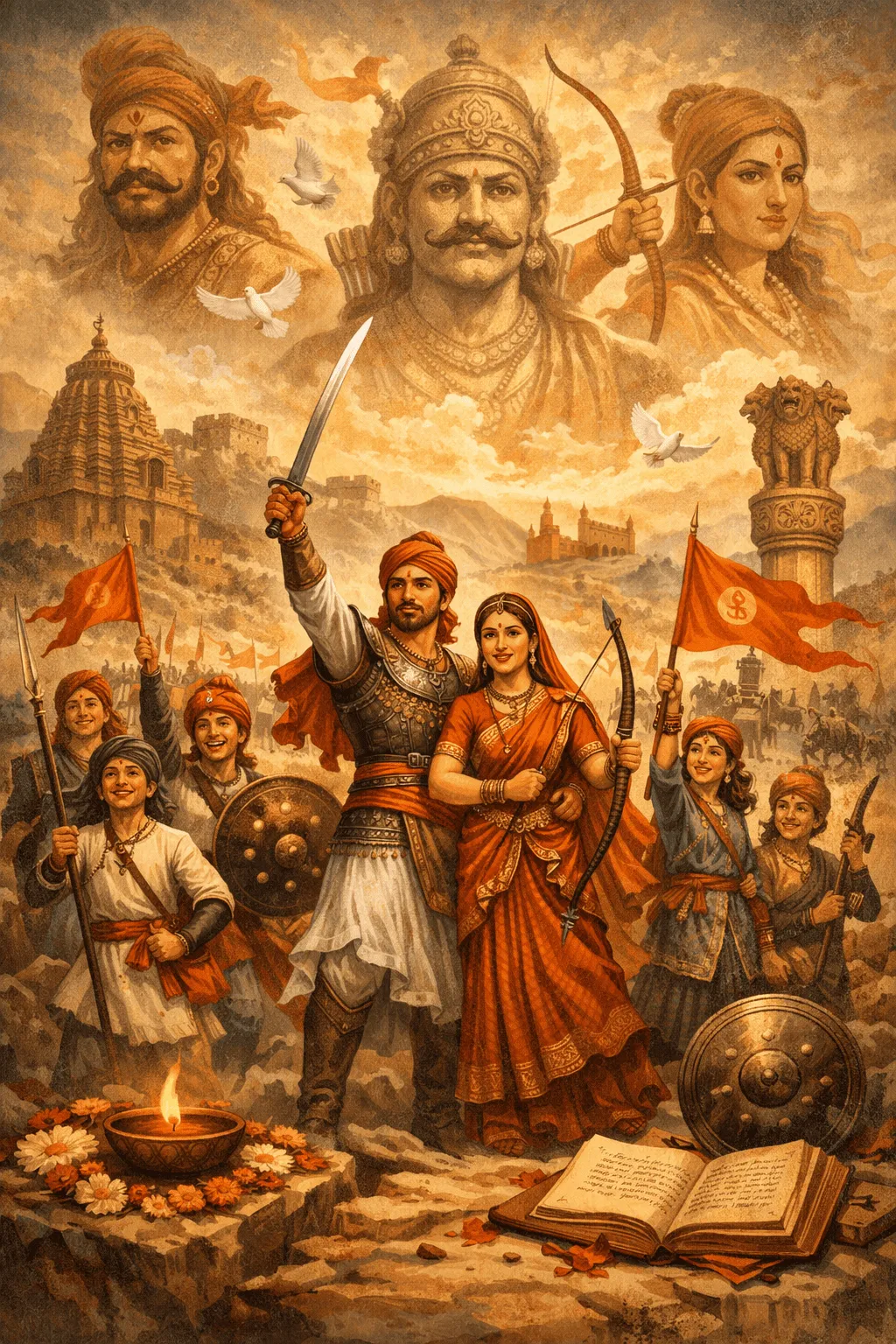 Celebrating the Descendants of Hindu Heroes Amidst Historical Legacies ...